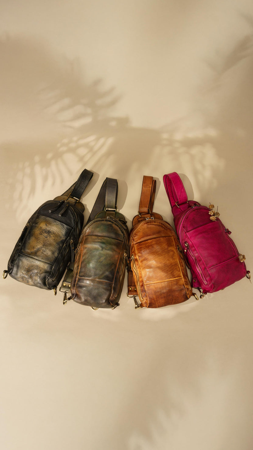 LUSHER.co - Soft Vintage Italian Leather Bags